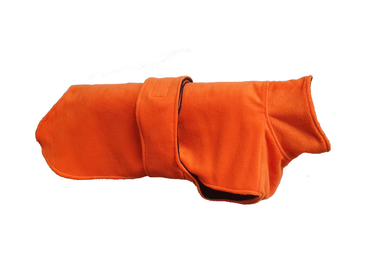 NESS DOG DRYING COAT - ORANGE – Freckles Designs